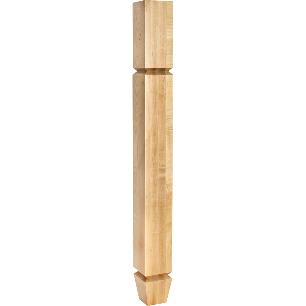 3 1 2 Square X 35 1 2 Post With Two V Grooves And Tapere