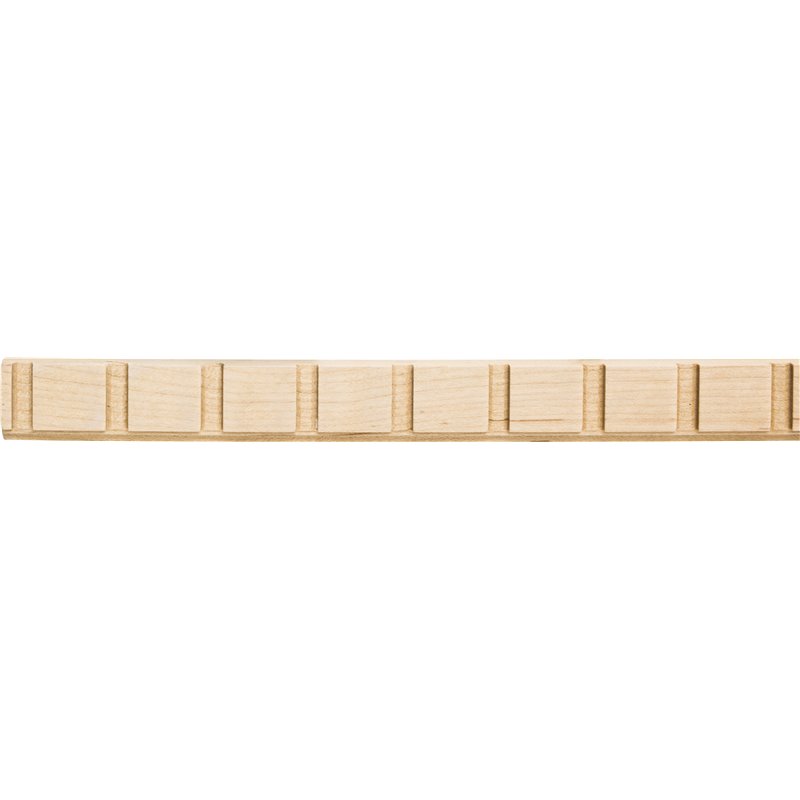5/16" D x 1" H Oak Dentil Moulding - Burroughs Hardwoods Online Store