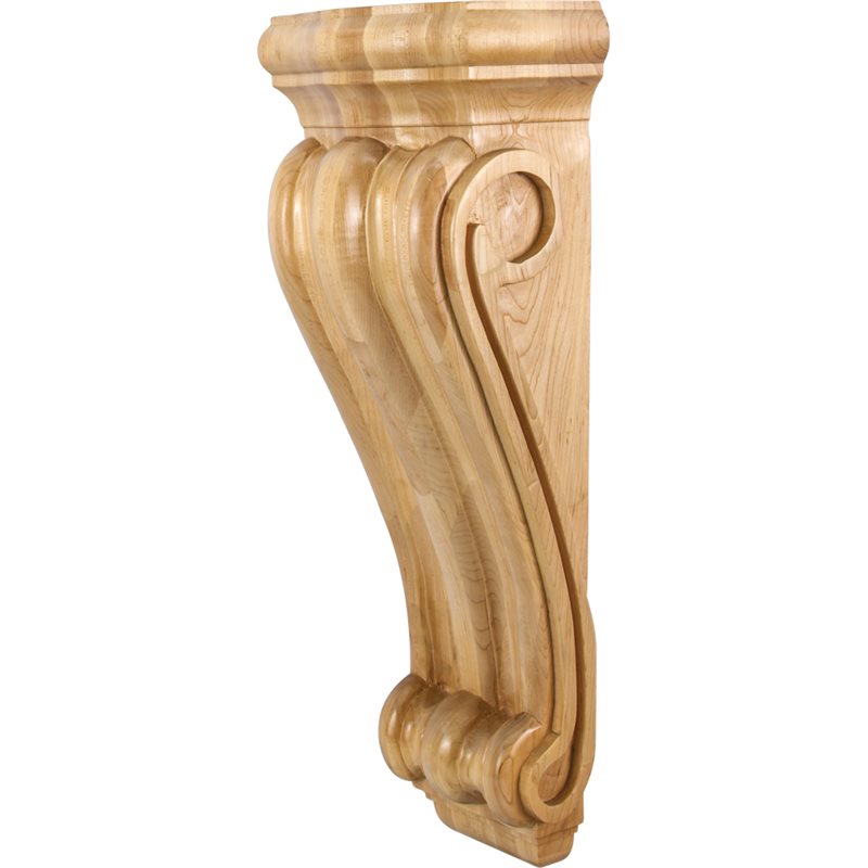 Smooth Profile Corbel 8-1/2" x 5-5/8" x 22" Species: Alder