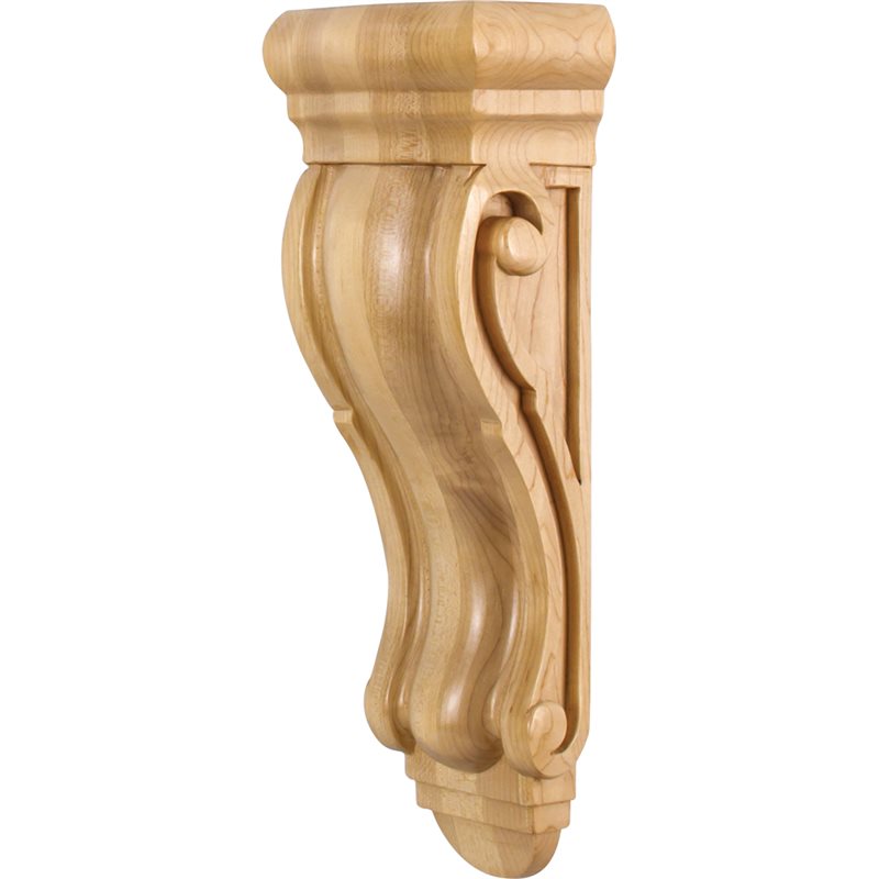 Smooth Profile Rounded Traditional Corbel 5" x 3-5/16"