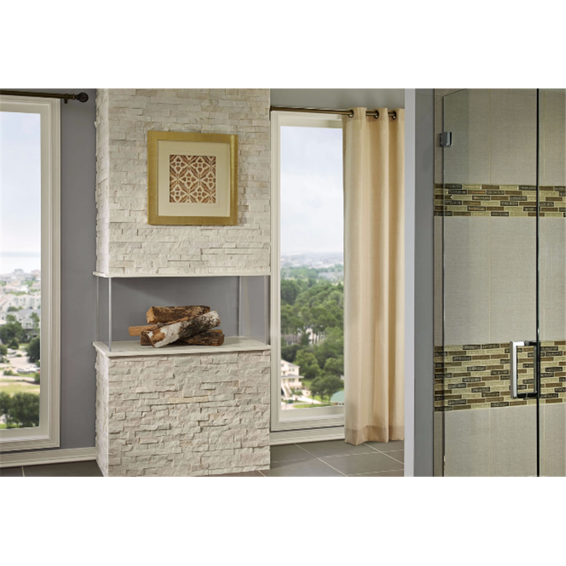 "Arctic White Corner "" L"" Panel 6x24 (4 Sqft Per Box)"