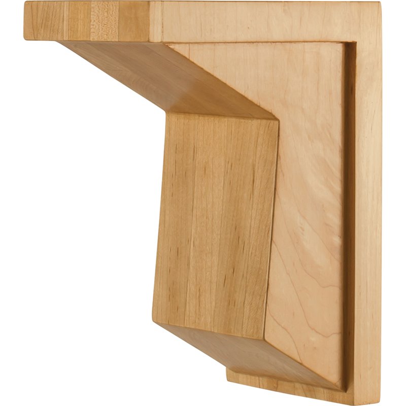 4" x 6" x 8" Modern Corbel with Angled Front
