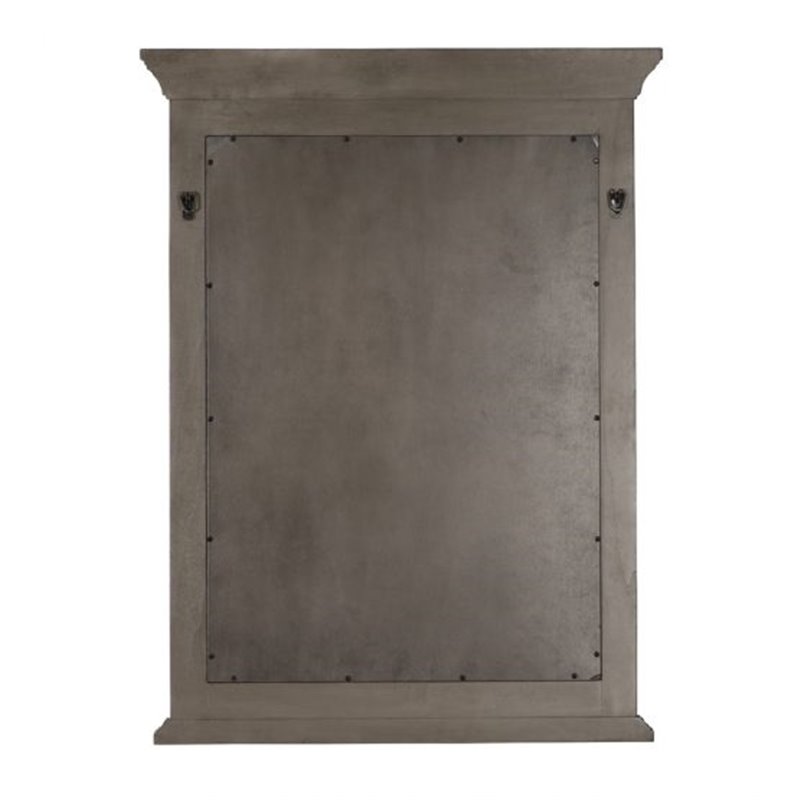 BRANTLEY 24"MIRROR - Distressed Grey Finish