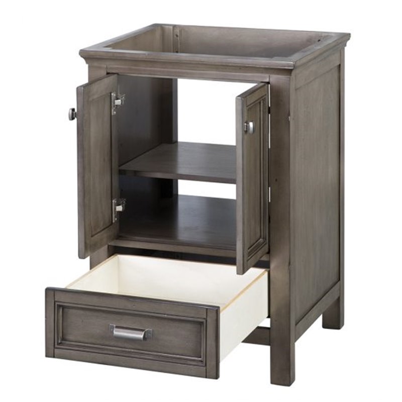 BRANTLEY 24" VANITY - Distressed Grey Finish