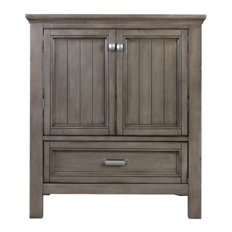 BRANTLEY 30" VANITY - Distressed Grey Finish