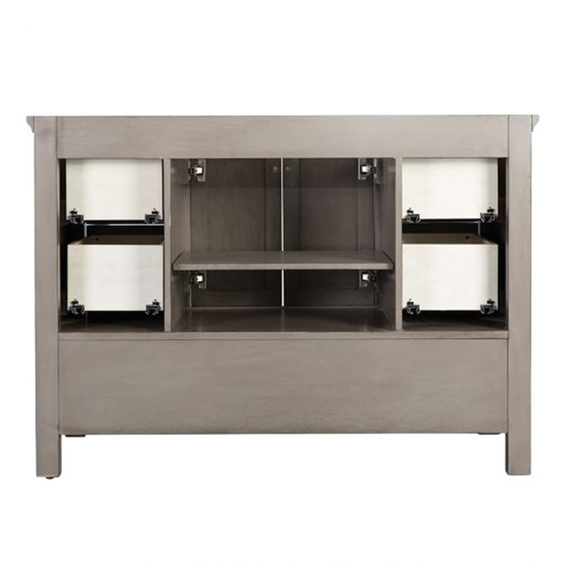 BRANTLEY 48" VANITY - Distressed Grey Finish