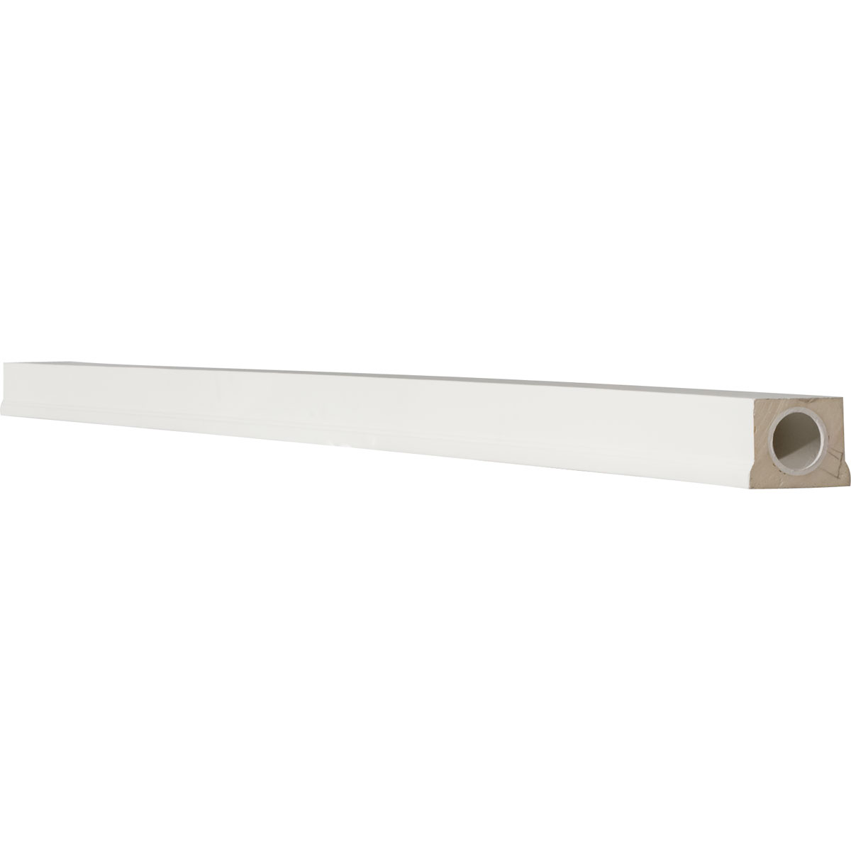 4 1/4W x 3 3/4H x 96L Bottom Rail - Burroughs Hardwoods Online Store