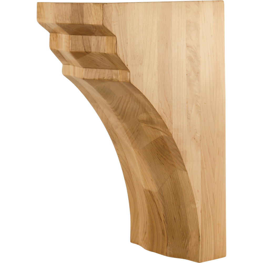 5" x 8" x 12" Modern Corbel with Beveled Face