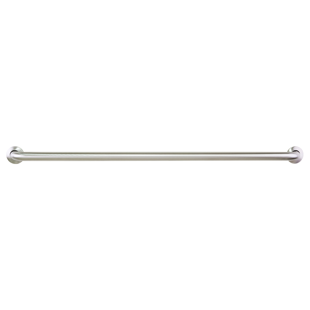 48 inch Grab Bar. 1-1/2 inch Diameter 18/8 Stainless Steel - Burroughs ...